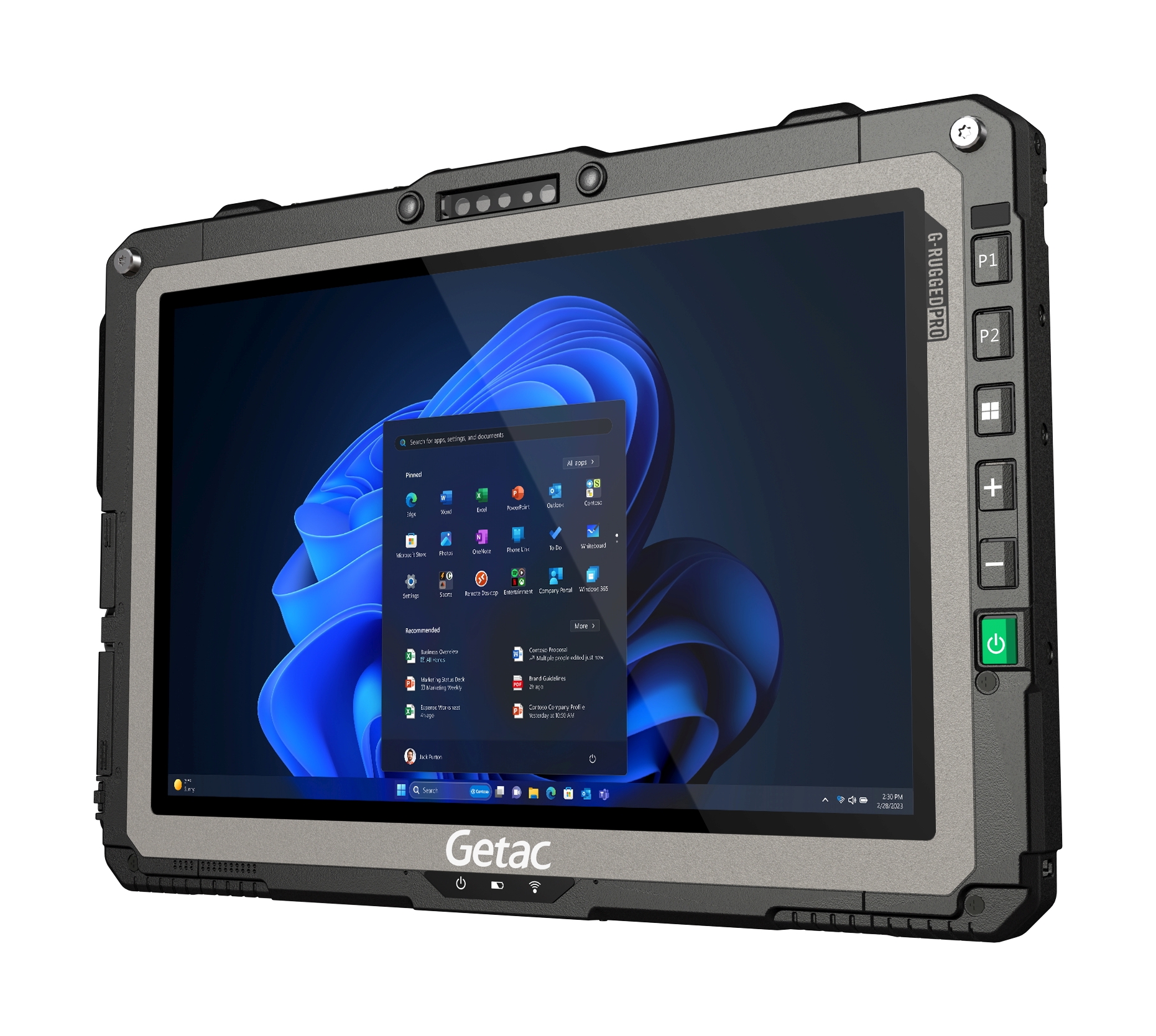 Getac UX10 G3 Fully Rugged Windows 11 Pro Tablet with 10.1" Full HD ...