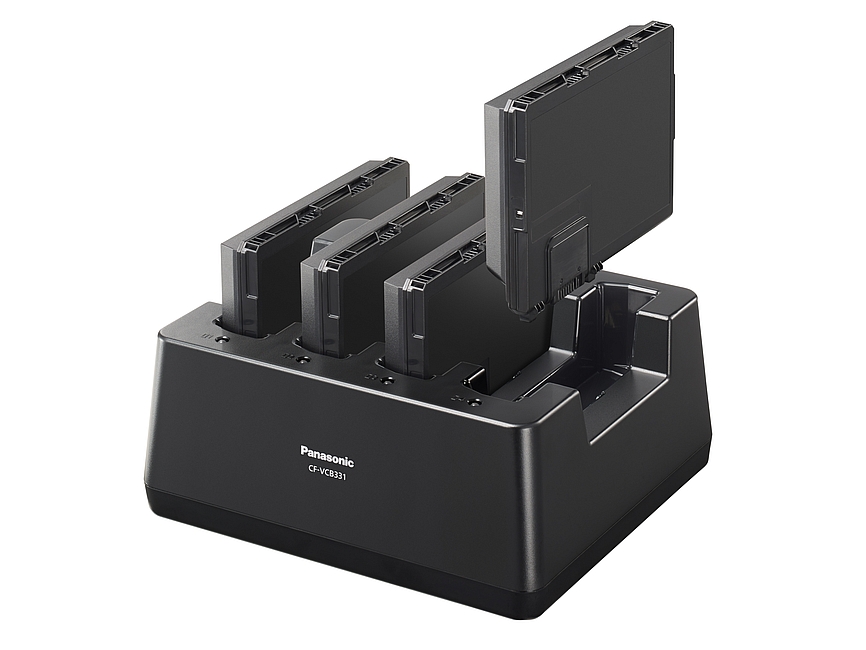 Panasonic CF-VCB331E 4-Bay Battery Charger for Toughbook CF-33